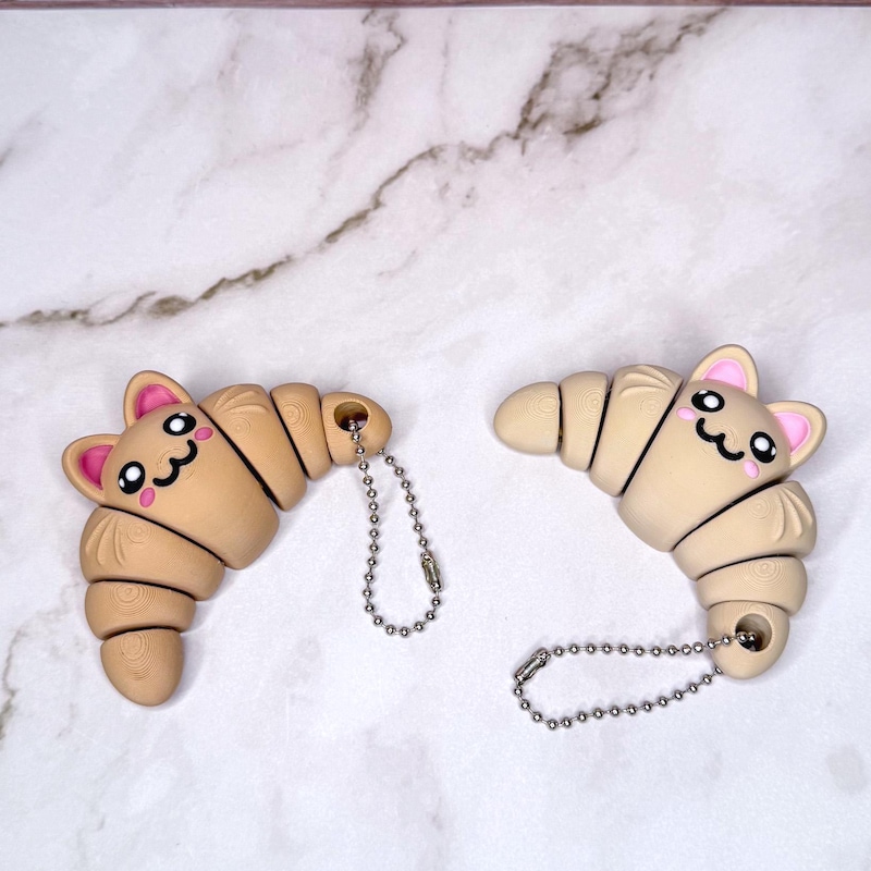Croissant Fidget Toy - Etsy