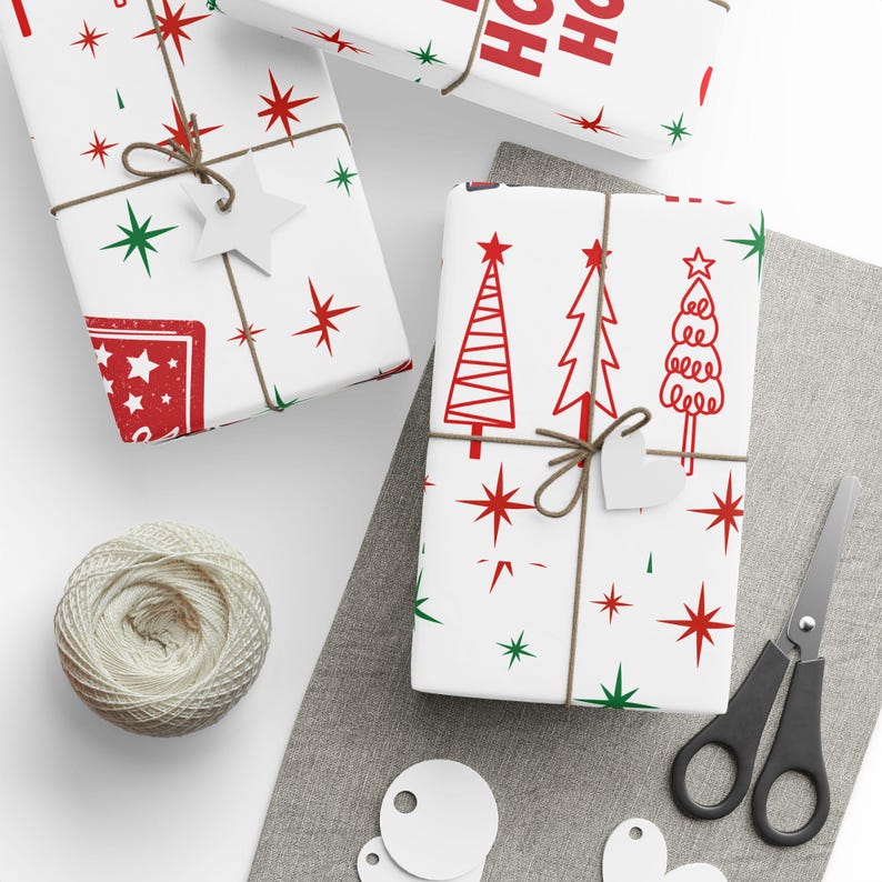 Chill Bruh Santa & Candy Cane Holiday Wrapping Paper Roll - Etsy