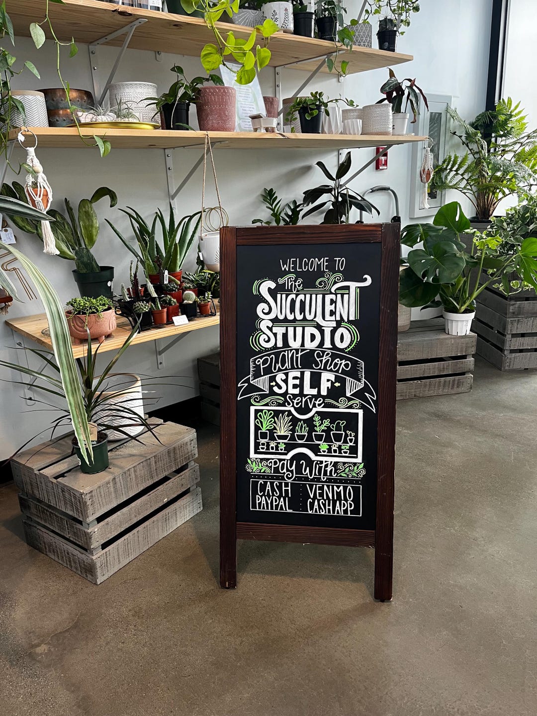 Custom Chalkboard Sign | Personalized Hand Lettered Board for Events ...