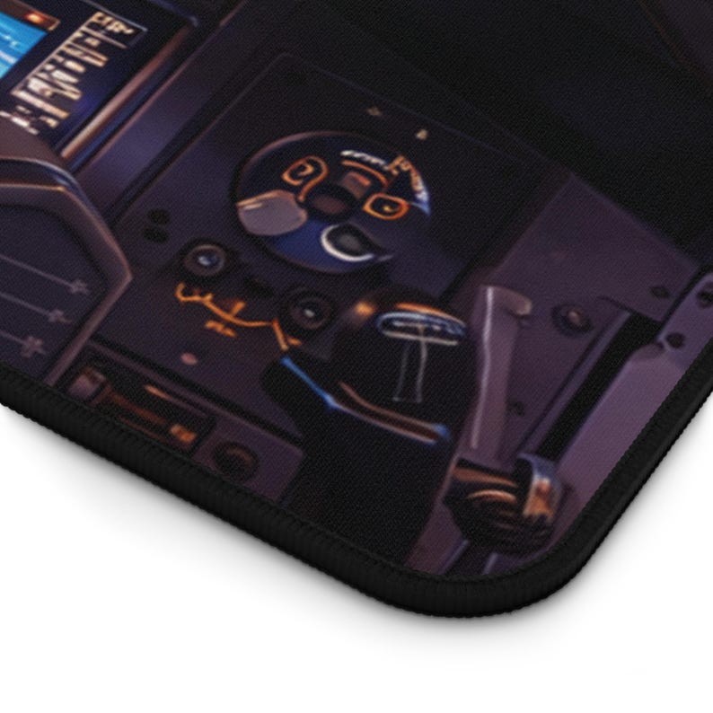 Cockpit Sunset Desk Mat | Airplane Flight Deck Mouse Pad - Etsy