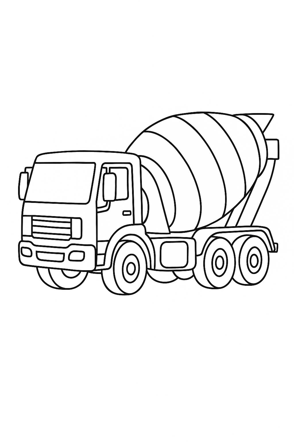 Construction Trucks Coloring Pages- 10 Printable Sheets - Etsy