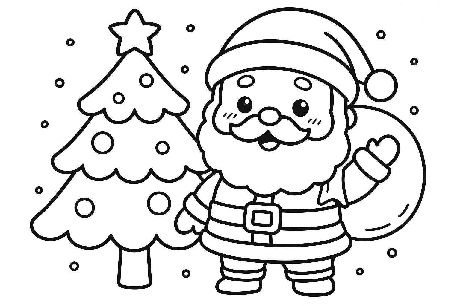 NEW Christmas Coloring Pages for Kids - Etsy
