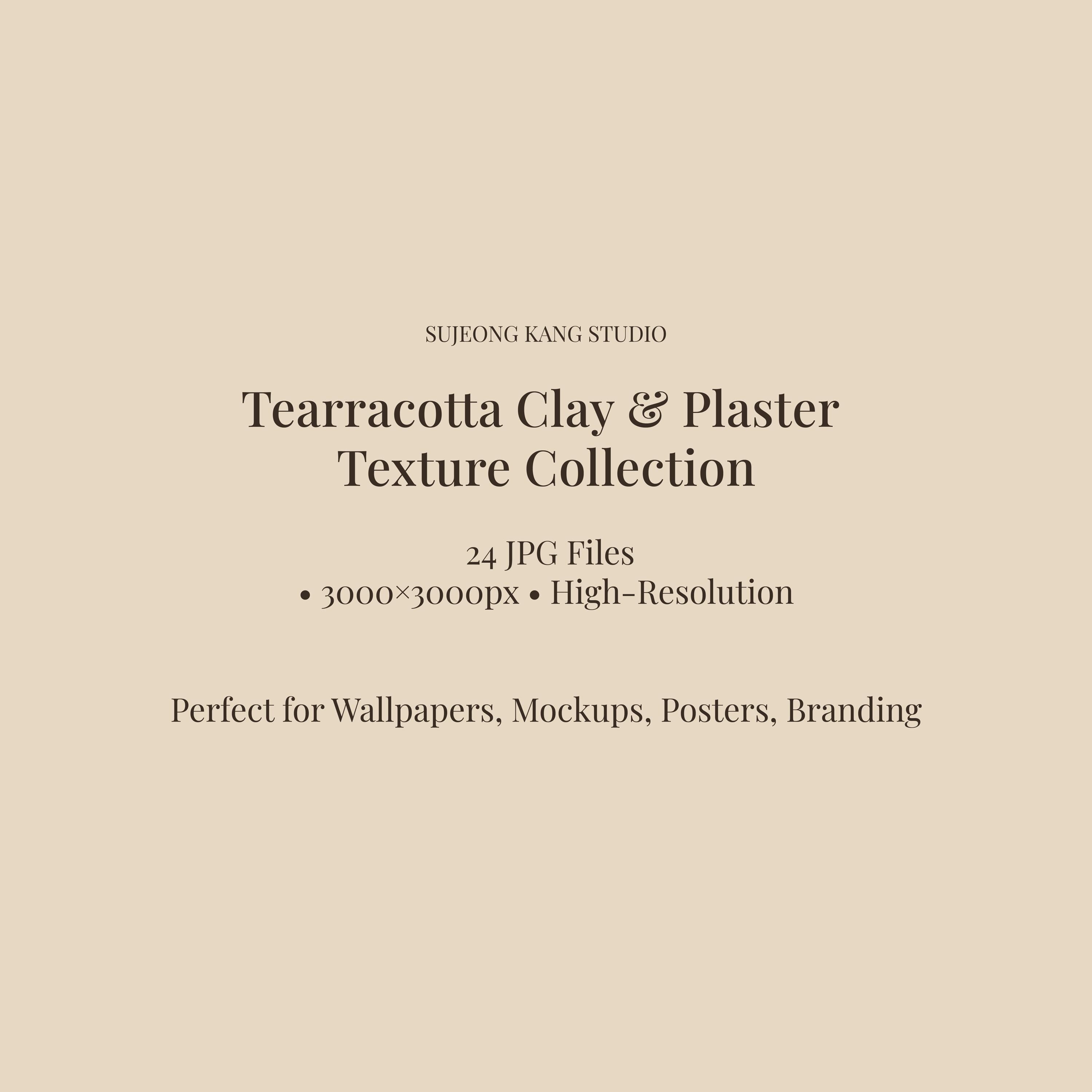 Terracotta Clay & Plaster Texture Bundle – 24 JPG Backgrounds | Warm ...