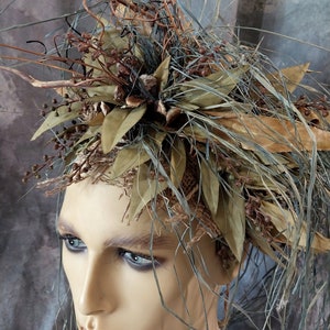 Bramble Berry Woodland Fairy Headpiece, Headband Hairpiece Costume ...