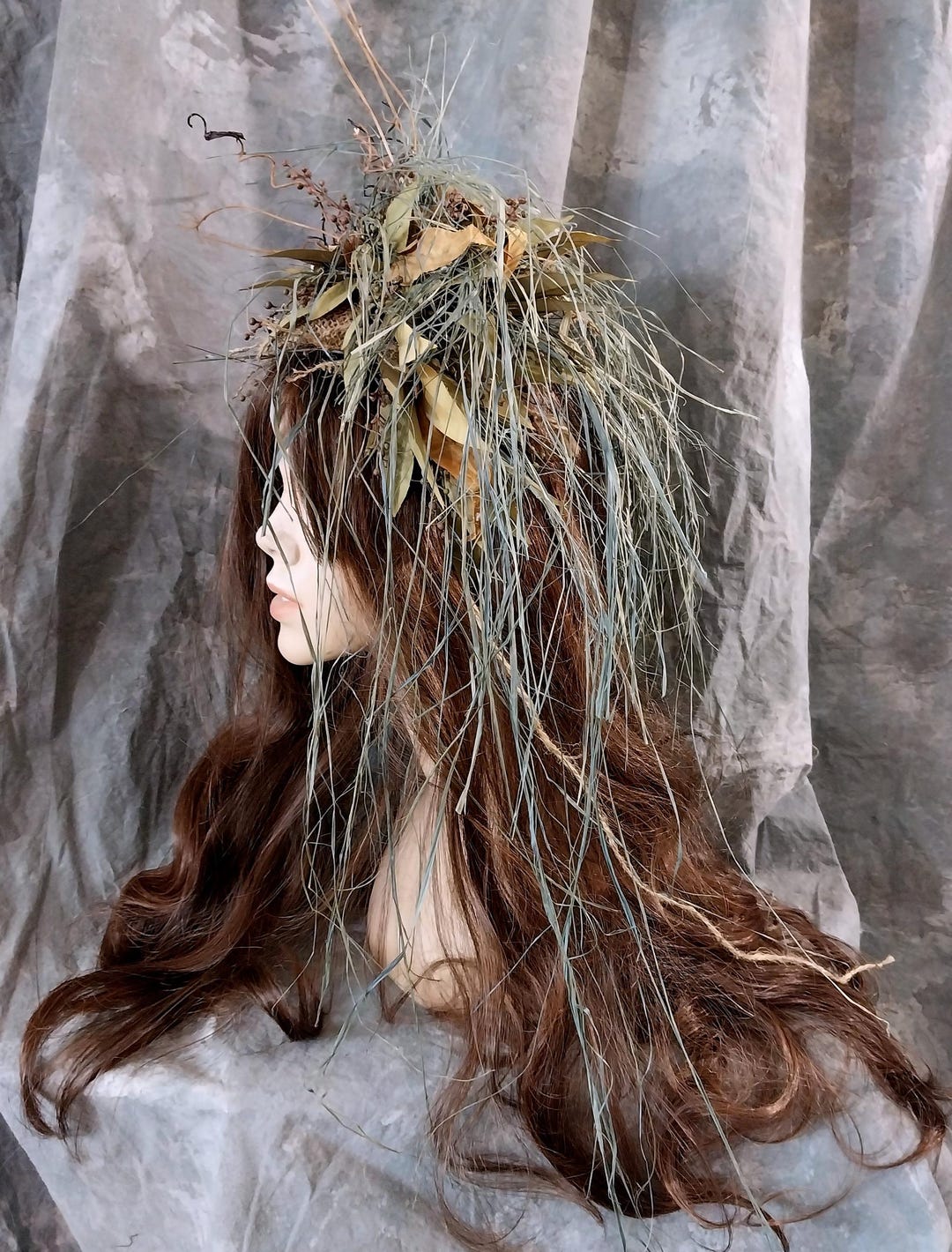 Bramble Berry Woodland Fairy Headpiece, Headband Hairpiece Costume ...