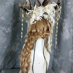 Deer Antlers - Horns - Woodland Forest Fairy Headpiece - Headband ...