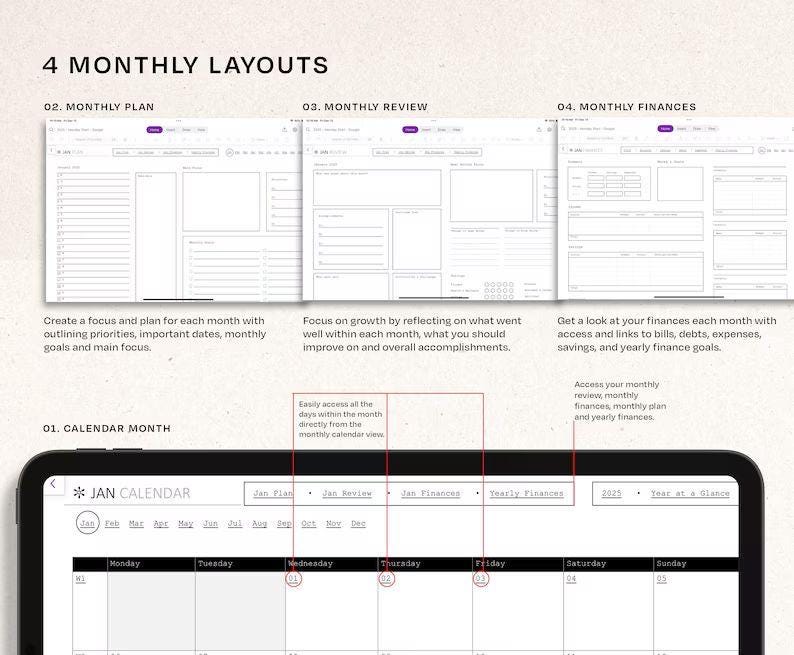 Onenote Digital Planner 2026 Dated | Soft Pastel Planner | Daily Weekly ...