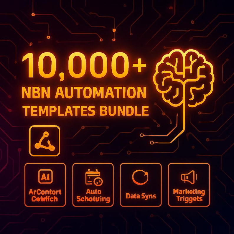 10,000+ N8N Automation Templates Mega Bundle – Ai-powered Social Media ...