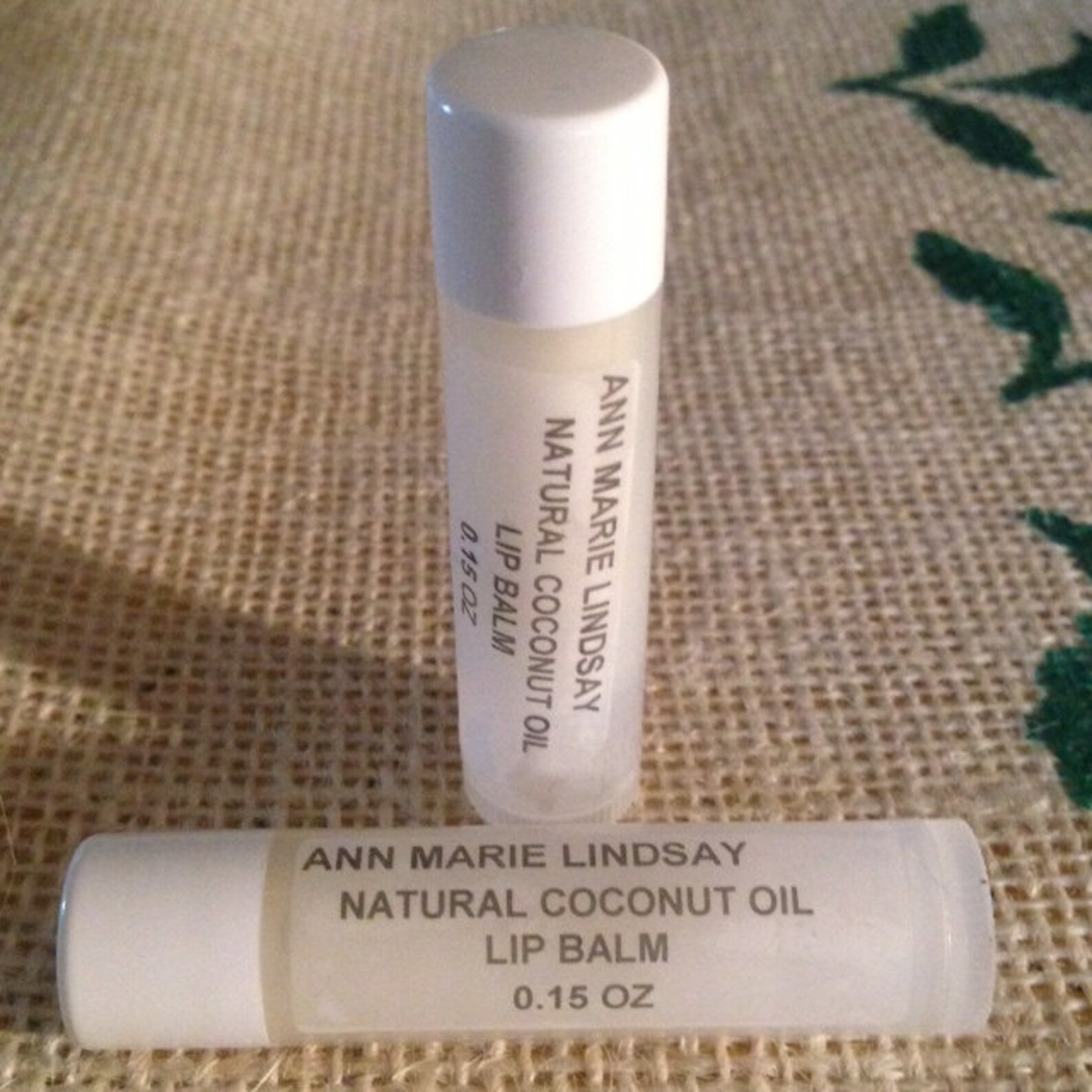Natural Organic Coconut Oil Lip Balm Lip Conditioners 2 - Etsy