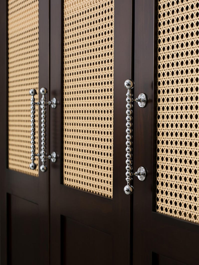Polished Chrome Beaded Pulls for Kitchen Drawers – Refresh Your ...