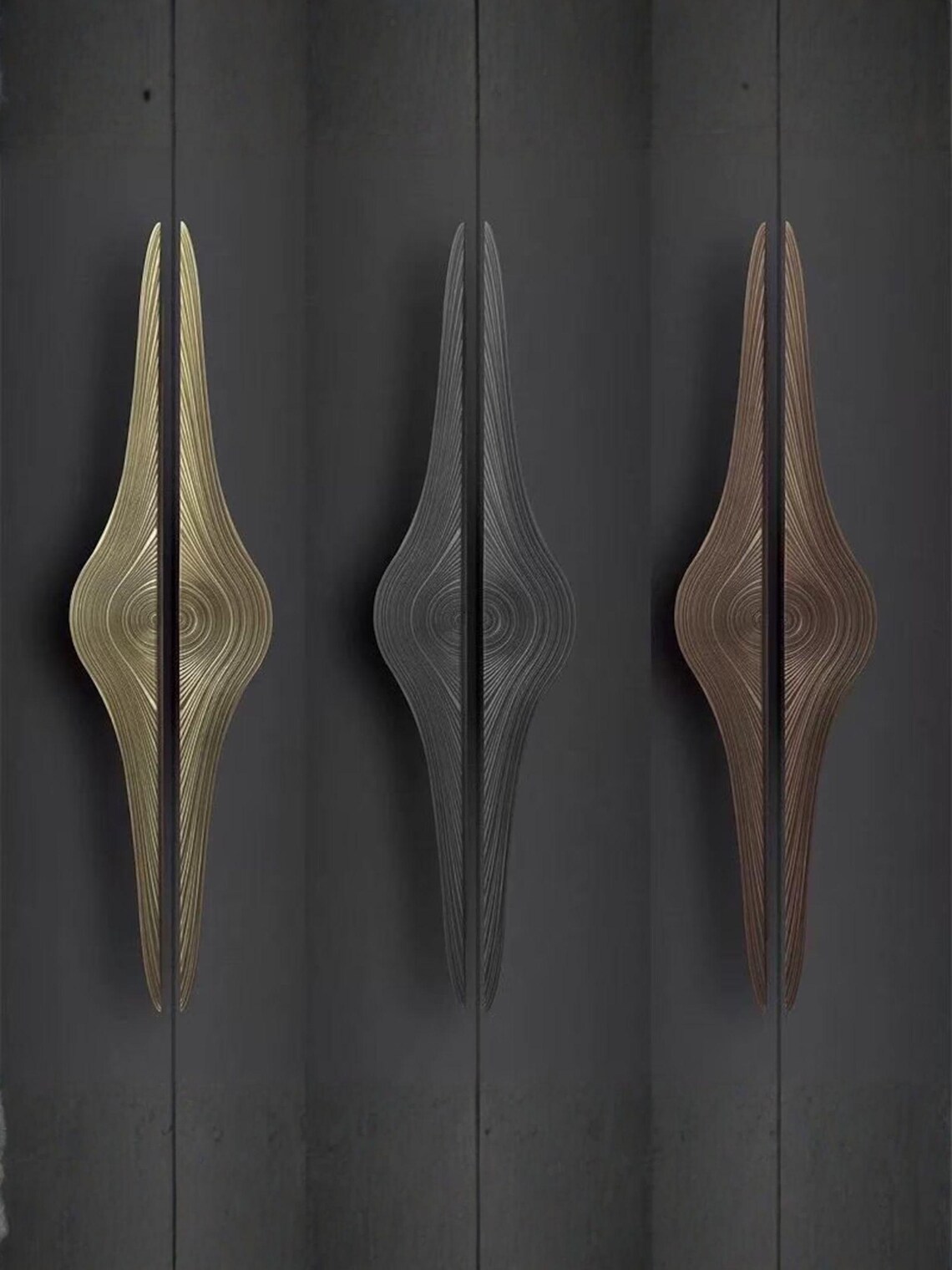 Luxury Aluminum Door Handle Pull – Extra Long Modern Pulls Set for ...