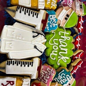 Thank You DOCTOR Sugar Cookies LARGE - Etsy