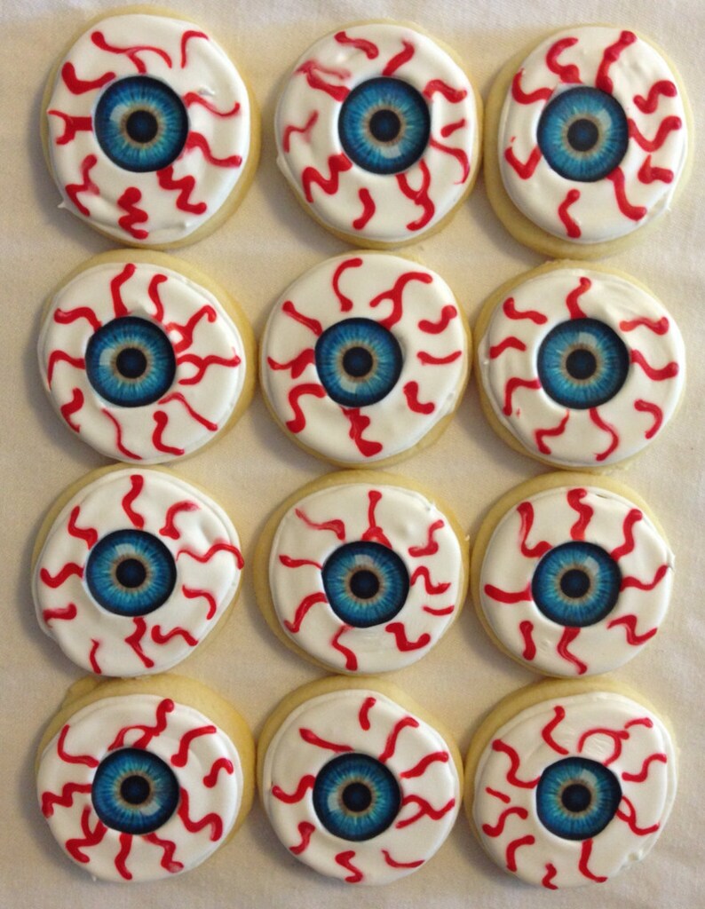 Eyeball Sugar Cookies | Etsy