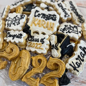 Graduation Sugar Cookies Grad Party Cookies Class of 2026 Cookies ...
