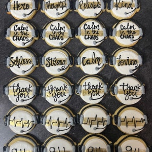 911 Dispatcher Sugar Cookies Telecommunitcations Week - Etsy