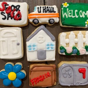 House Warming/ Open House Sugar Cookies for a Tray - Etsy