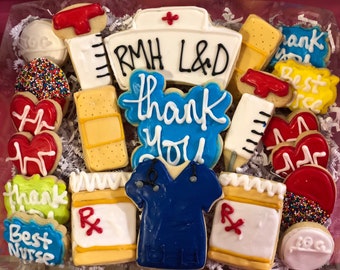 Thank You DOCTOR Sugar Cookies LARGE | Etsy