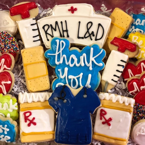 Thank You DOCTOR Sugar Cookies MEDIUM - Etsy