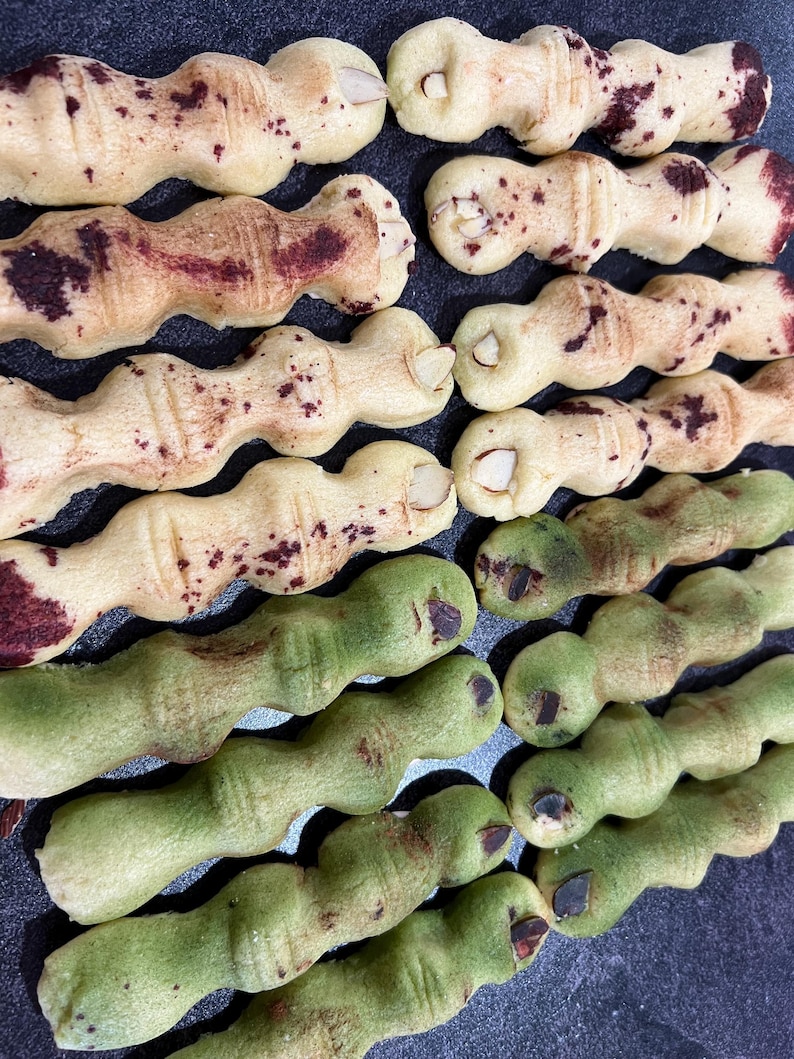 Halloween Sugar Cookies Zombie/witch Fingers and Eyeballs - Etsy