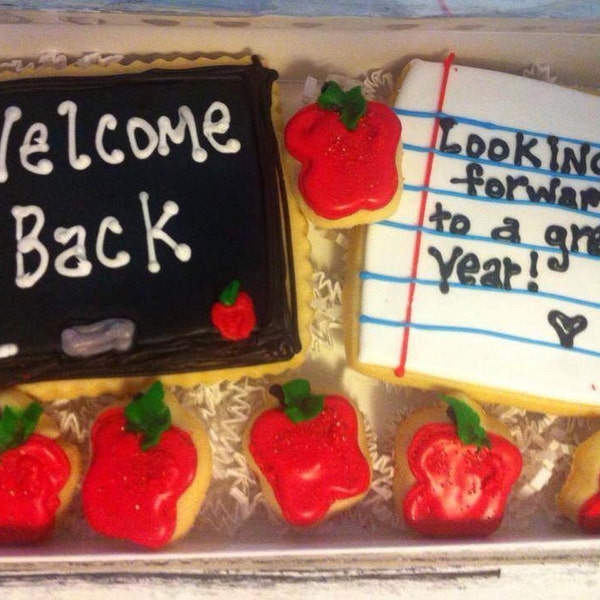 Back to School Cookies - Etsy