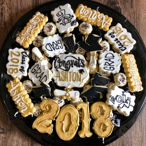 Graduation Sugar Cookies Grad Party Cookies Class of 2026 Cookies ...
