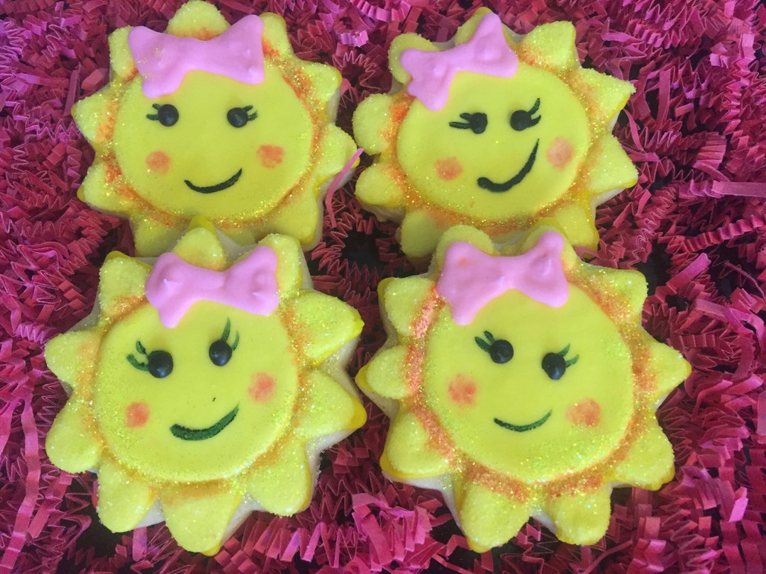 You Are My Sunshine Large, Individually Wrapped, Cookie Sun Favors - Etsy