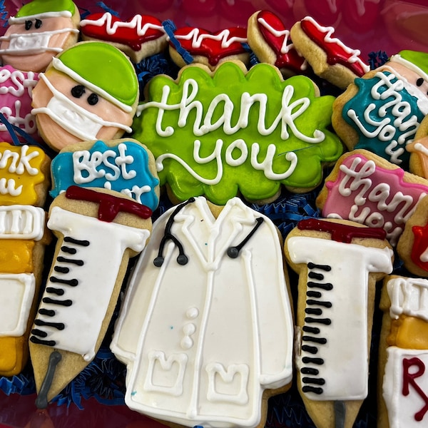 Doctor Cookies - Etsy