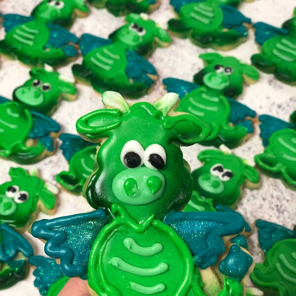 Dragon Cookies - Etsy