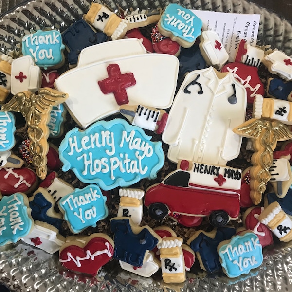 Nurse Cookies - Etsy