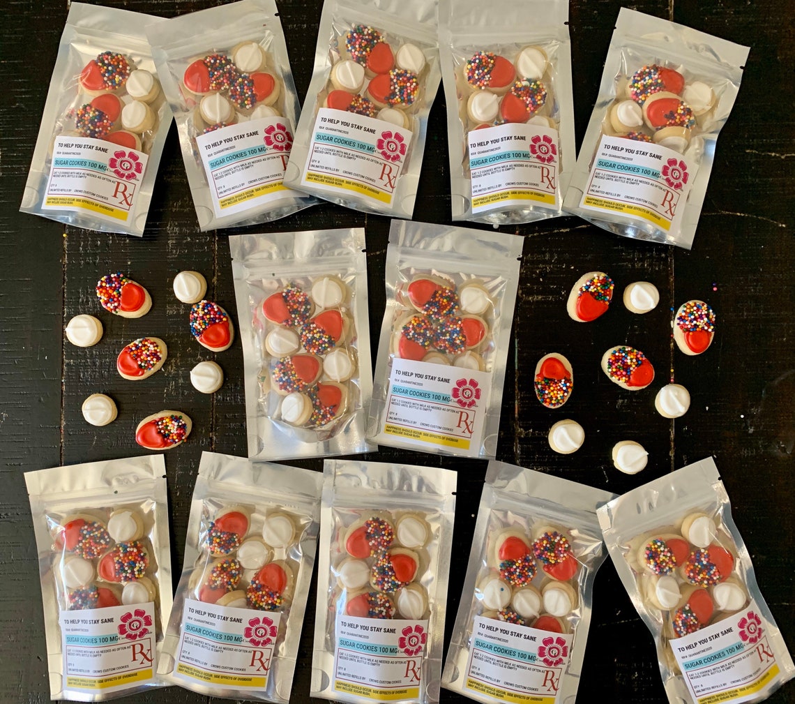 Thank You DOCTOR/NURSE Cookies Pill Packs 12 Packs Total - Etsy