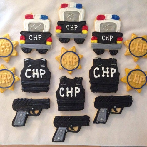 Chp/police/sheriff Sugar Cookies | Etsy