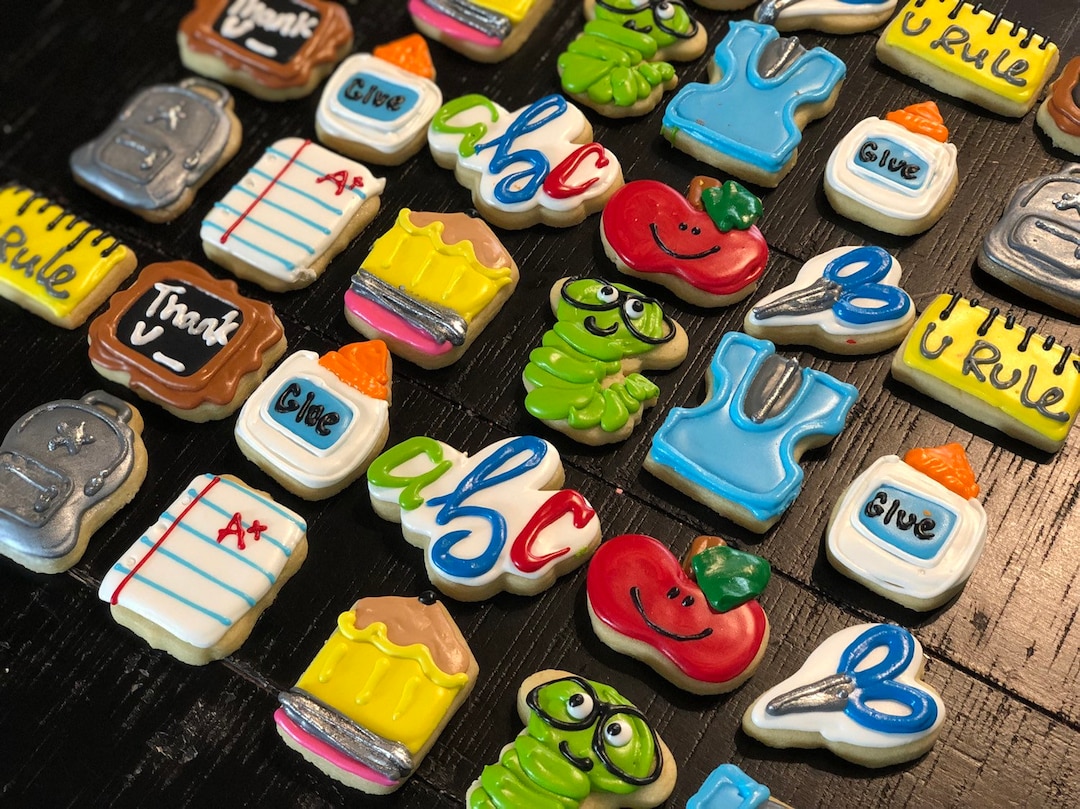 Teacher Appreciation - School Sugar Cookies - Teacher Gift - Etsy