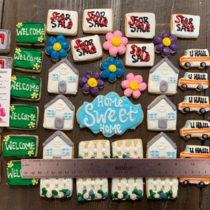House Warming/ Open House Sugar Cookies for a Tray - Etsy