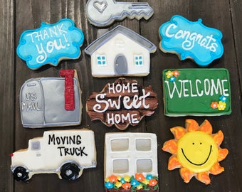 One Dozen Open House Cookies, Open House Cookies, Realtor Cookies, New ...
