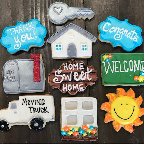 Housewarming Cookie - Etsy