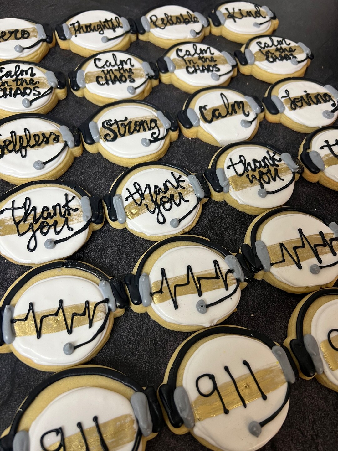 911 Dispatcher Sugar Cookies Telecommunitcations Week - Etsy