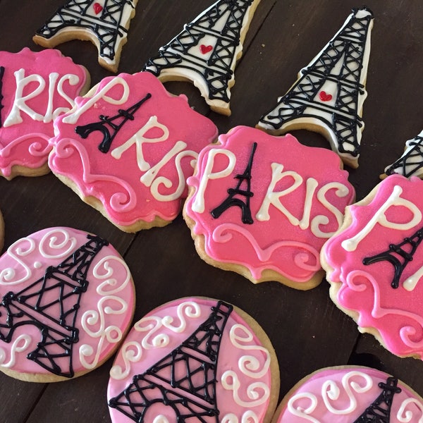 Paris Sugar Cookies - Etsy