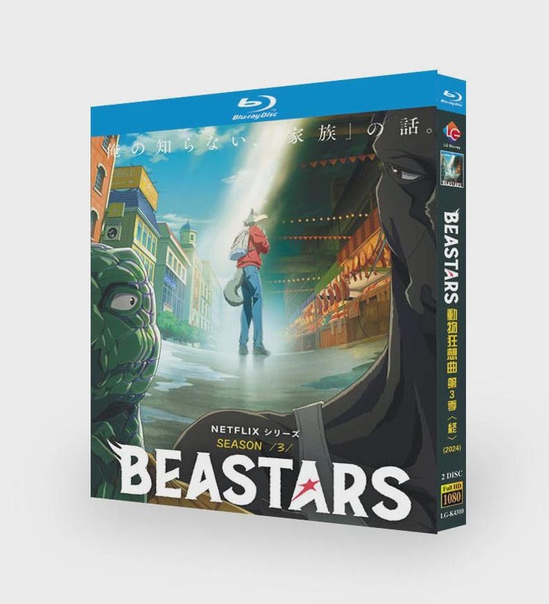BEASTARS SEASON 1-3 (2026) 7-disc All Region New Box Set English Audio ...