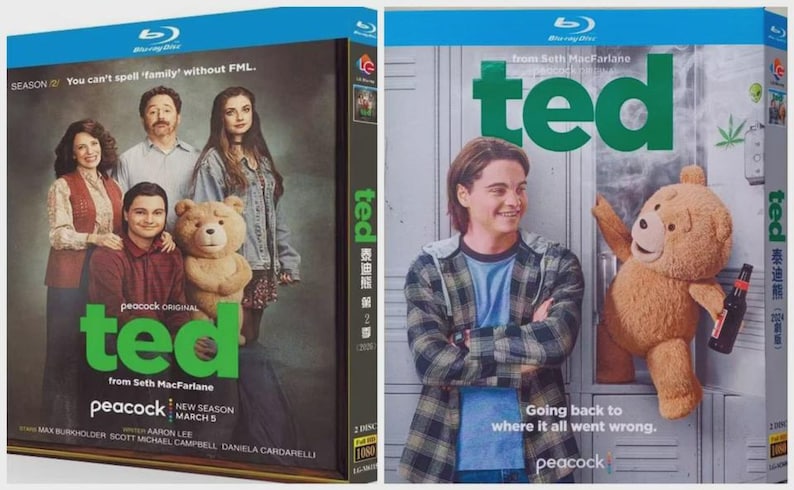 Ted Staffel 1-2 (2026): 4-Disc neue versiegelte Box Set - Etsy.de