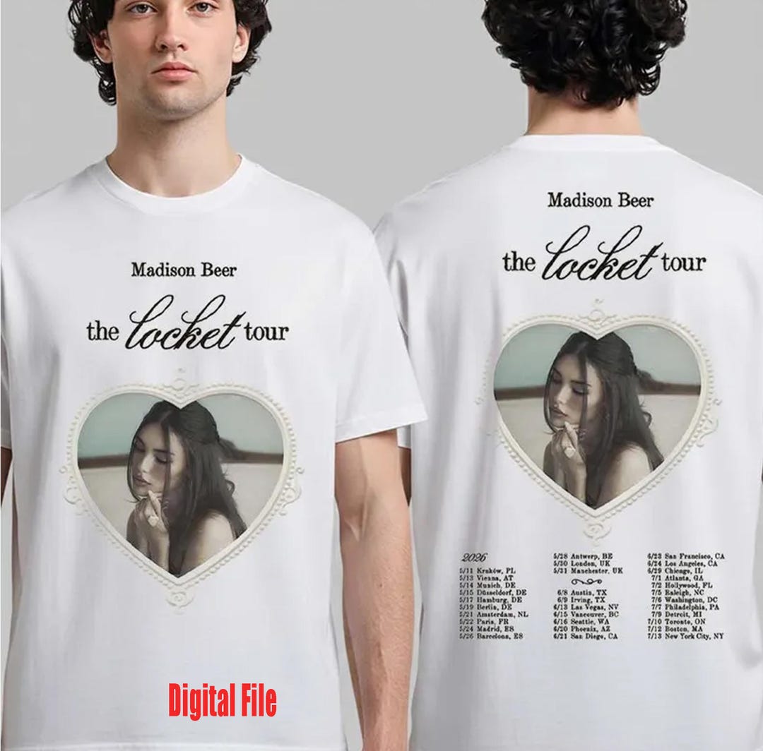 Madison Beer the Locket Tour 2026 World Tour Digital File - Etsy