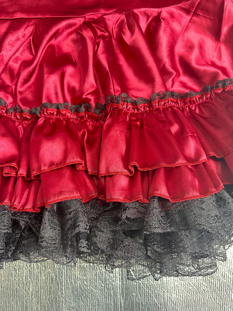 French Black Lace Trim Housemaid Uniform Apron Puff Sleeve Lockable ...