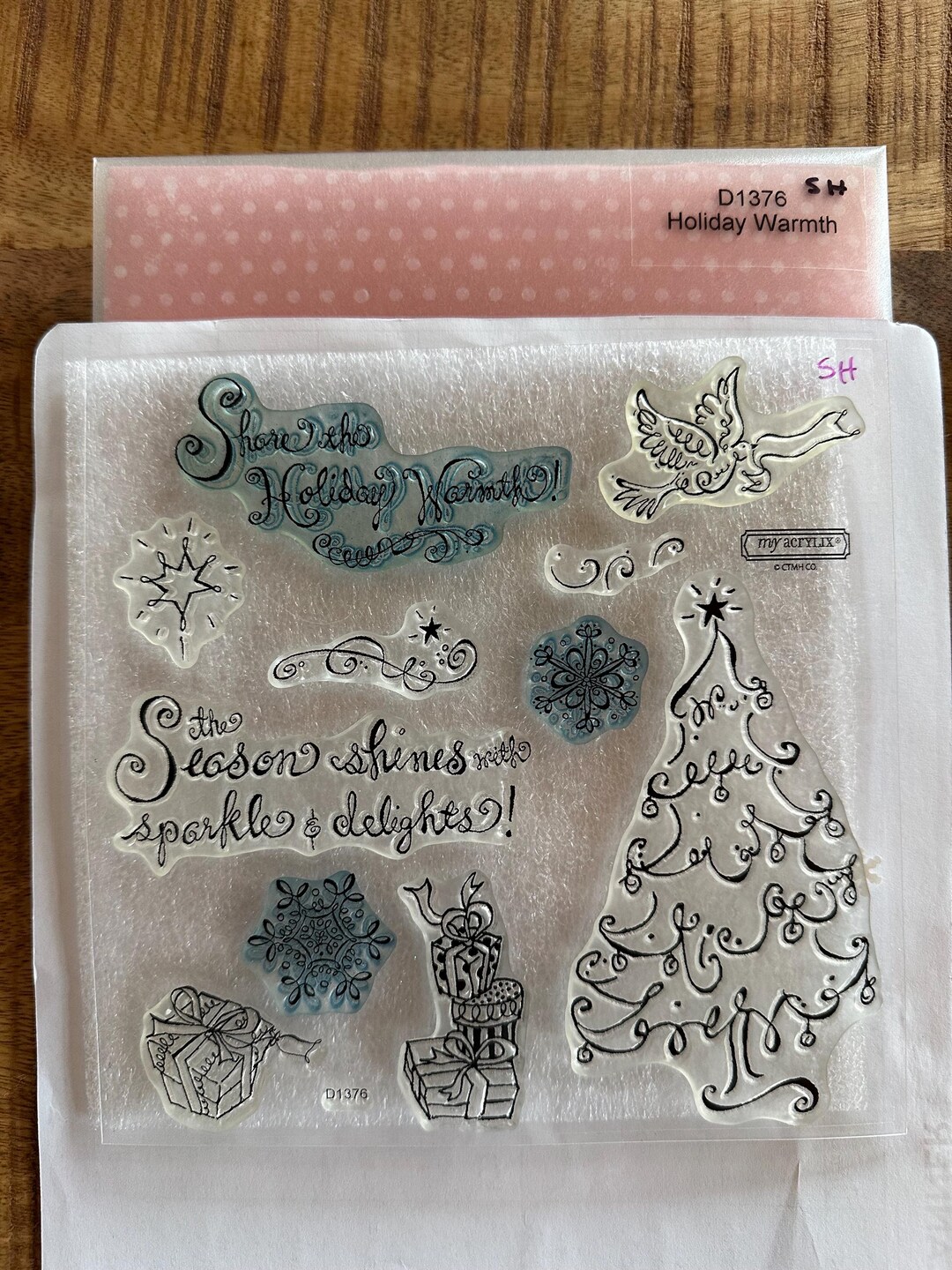 CTMH Rubber Stamp Set – Christmas, Halloween, Father's Day, Fall. Close ...