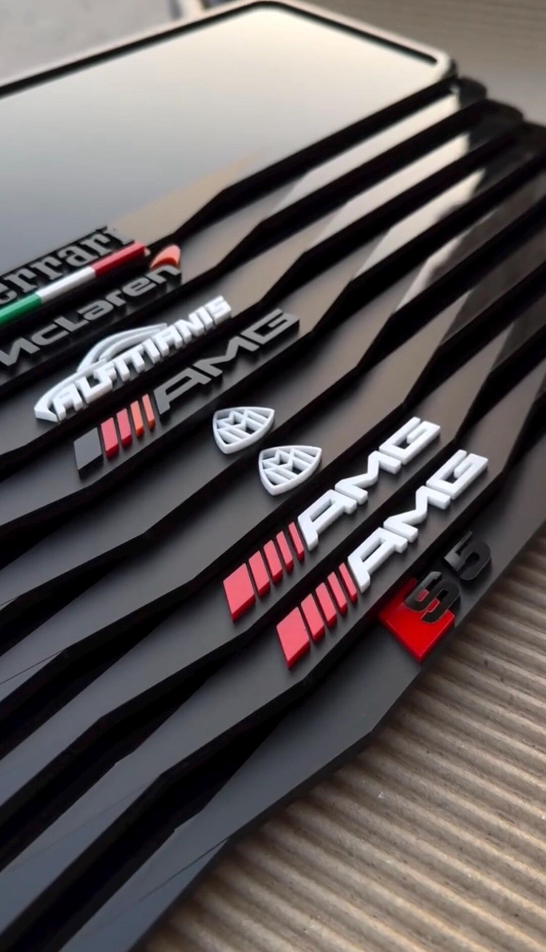 Custom 3D Car Emblem – BMW M / AMG / Porsche / Lexus / Range Rover ...