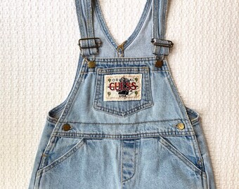Guess Overalls | Etsy