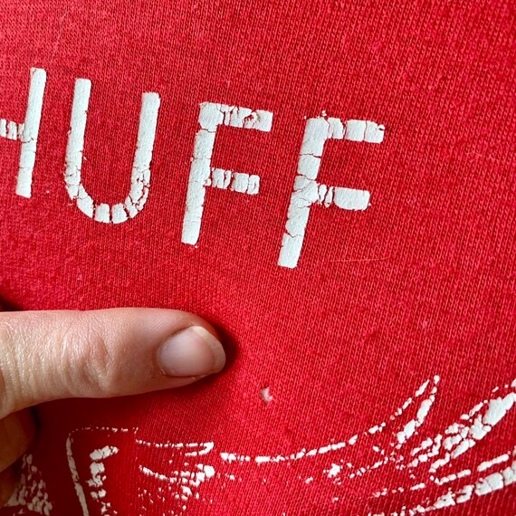 Rare Vintage Huff Eagles School Mascot T-Shirt - Gem