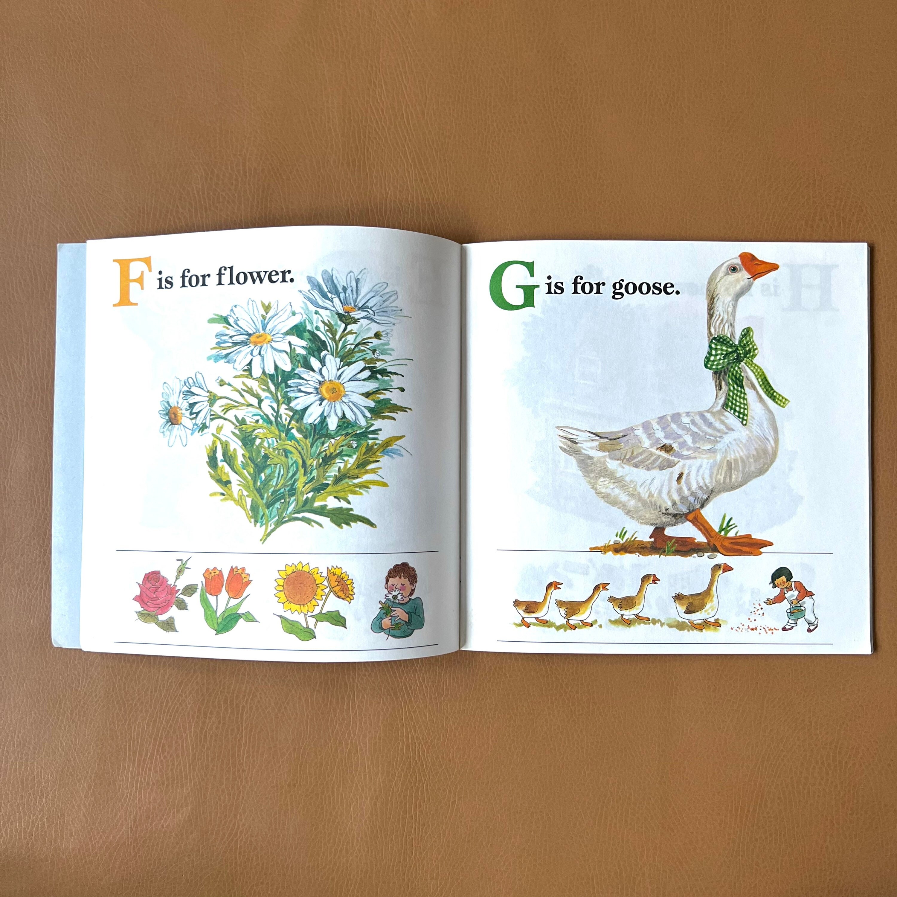 Vintage Alphabet Booka to Z Look and See by Audean Johnson1989 Picture ...