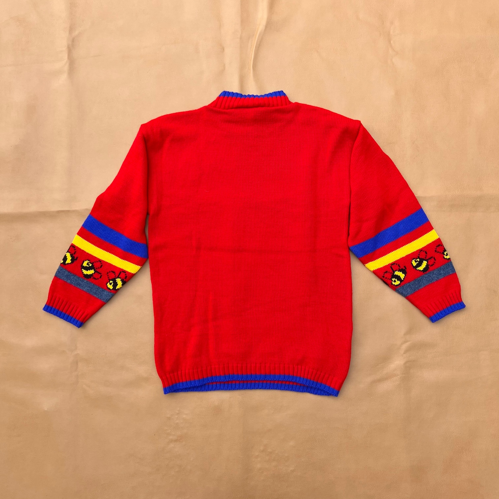 Vintage 90s Jet Set Kids Knit Bear and Bumblebee Sweater—made in Usa ...