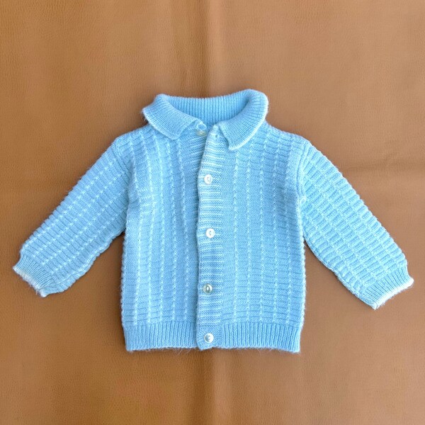 Baby Blue Cardigan - Etsy