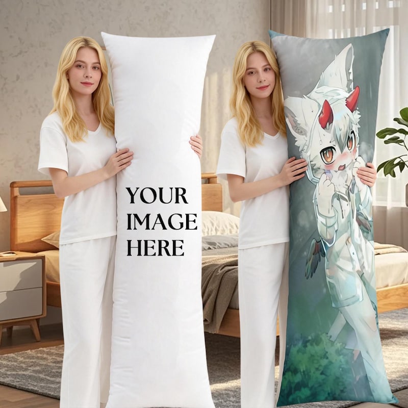 Furry Body Pillow - Etsy