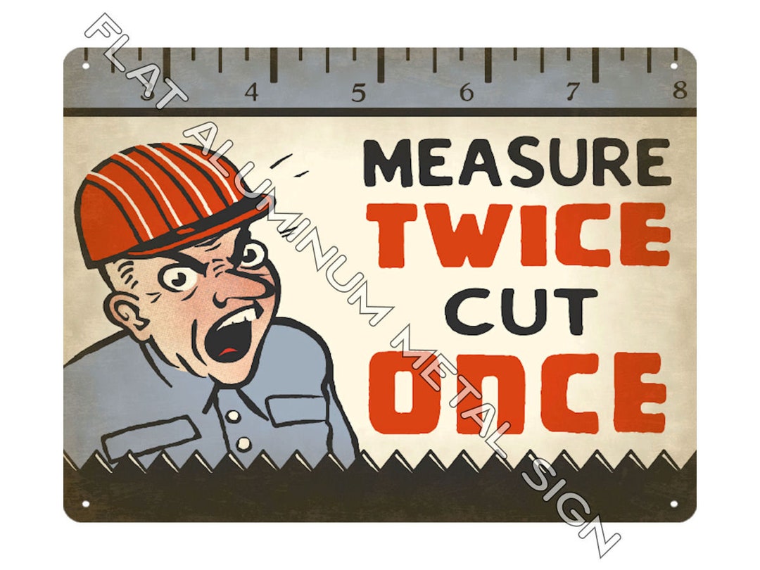 Carpenter Gift Contruction Worker Shop Decor Metal SIGN Funny Home ...